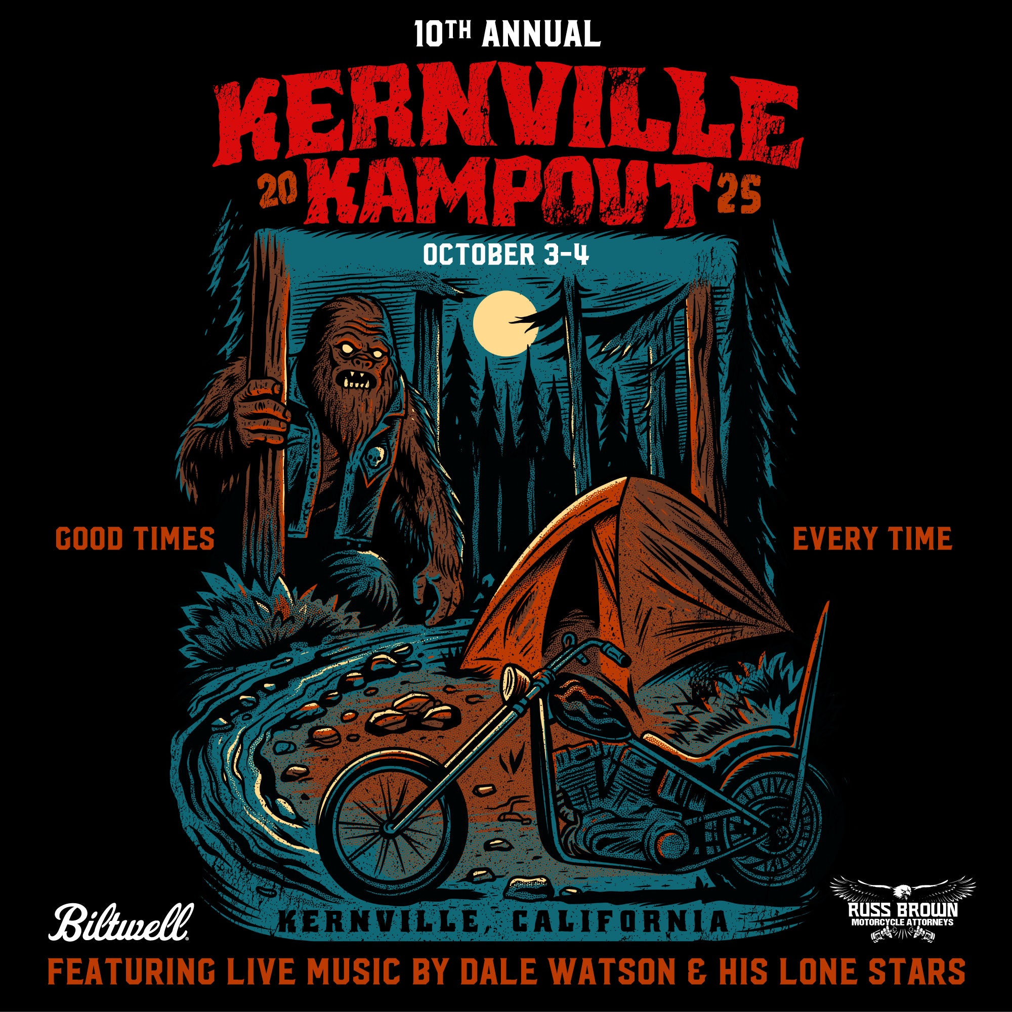 Kernville Kampout Landing Page
