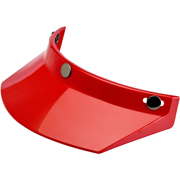 Biltwell Moto Visor - Red