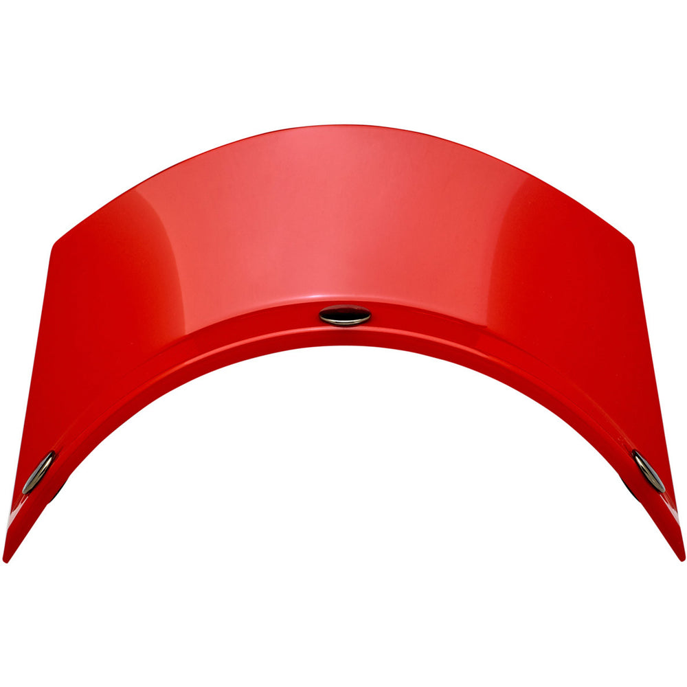 Biltwell Moto Visor - Red