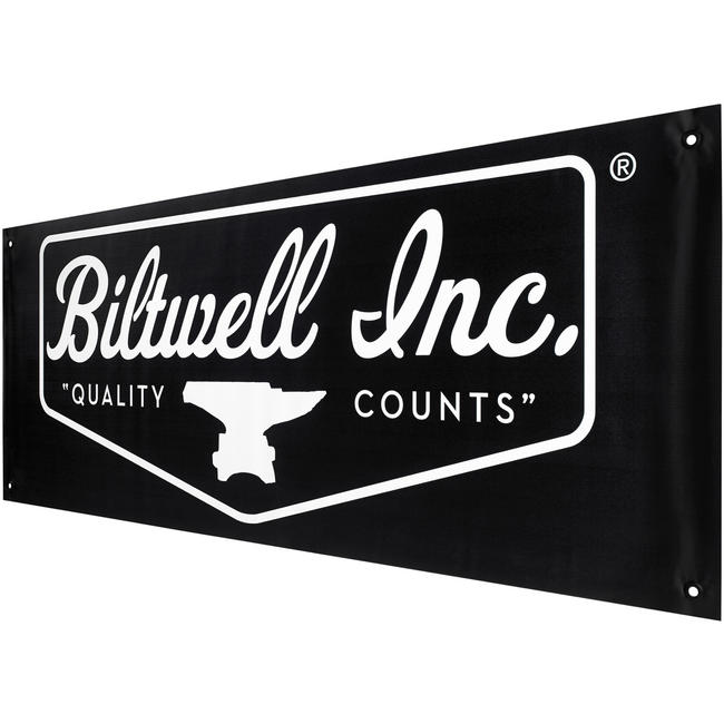 Biltwell Logo Banner - Black/White – Biltwell Inc.