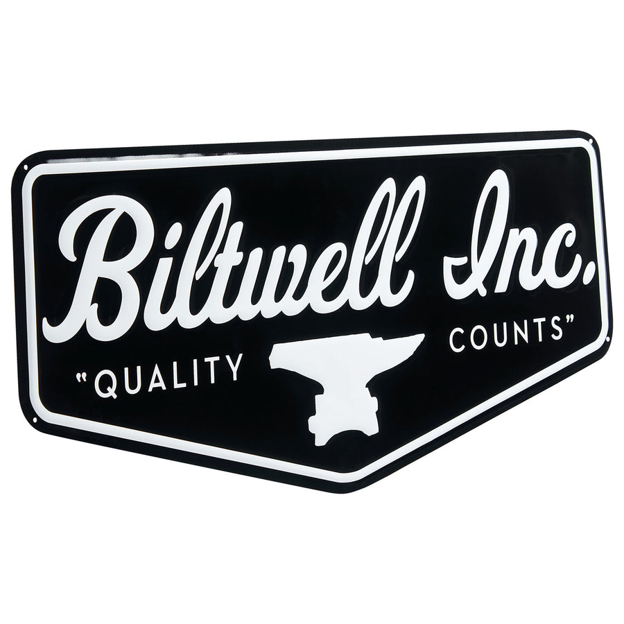 Biltwell Aluminum Sign