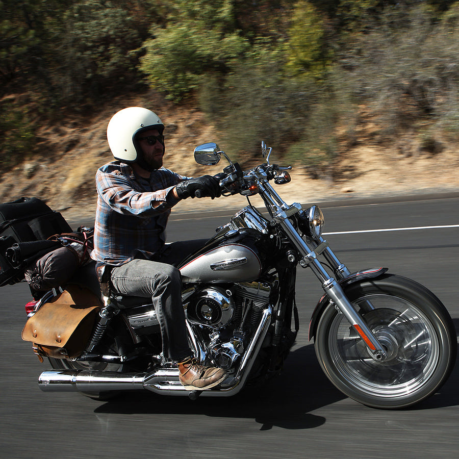 Biltwell Tracker Low 1" Chrome