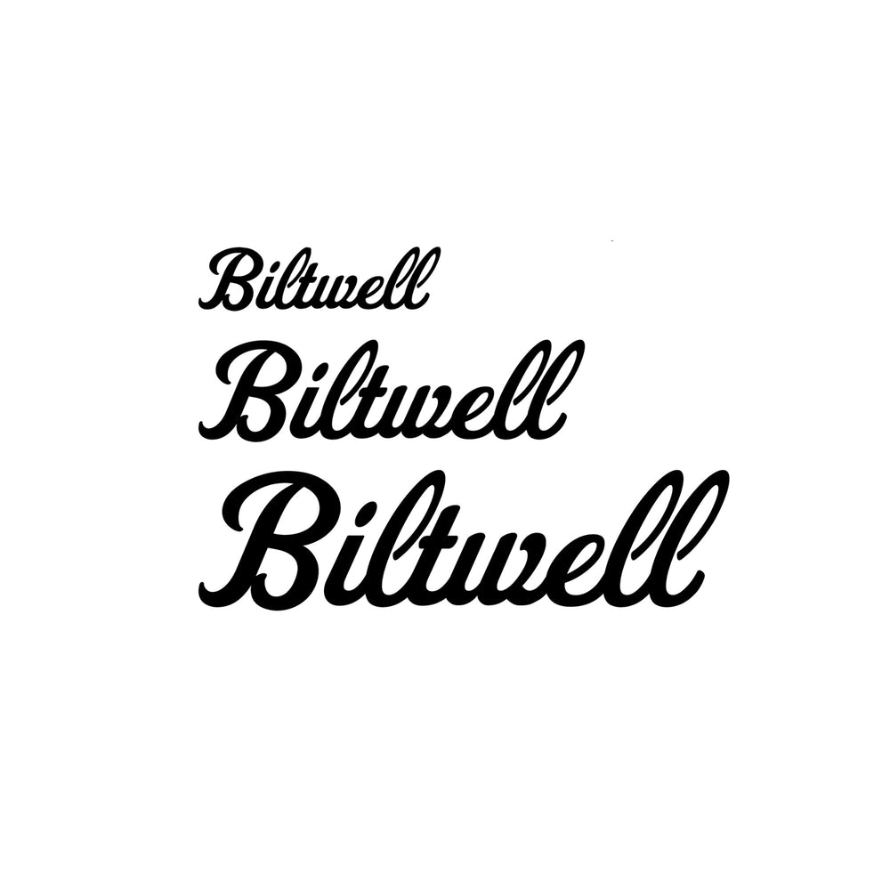 Biltwell Script Logo Die Cut Stickers
